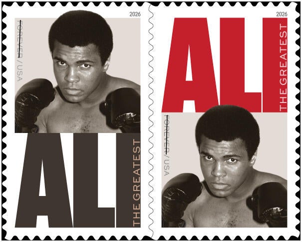 USPS Unveils Muhammad Ali Forever Stamp, 22 Million Printed Nationwide ...