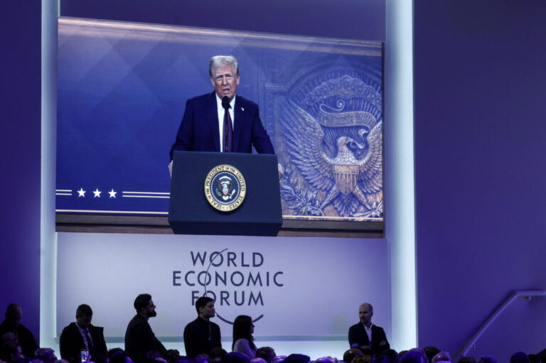 Trump Returns to Davos as Greenland Threats Trigger EU 'Trade Bazooka ...